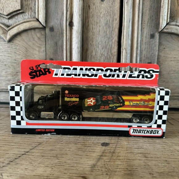 Matchbox | Other | Matchbox Davey Allison 28 Havoline 992 Hauler 187 ...
